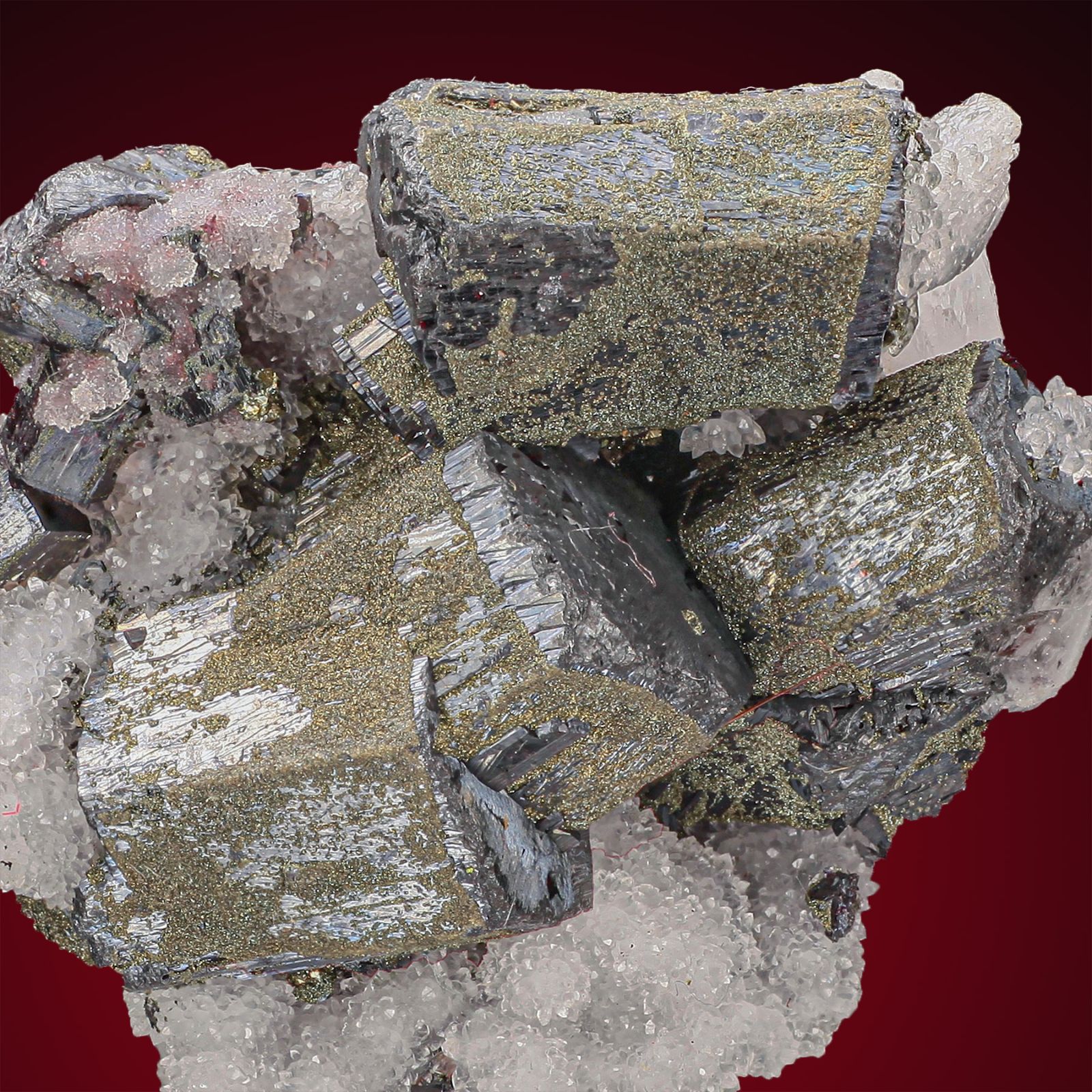 Wendel-Minerals | Item: 5662 - Pyrargyrite-San Luis Shaft | Proaño Mine ...