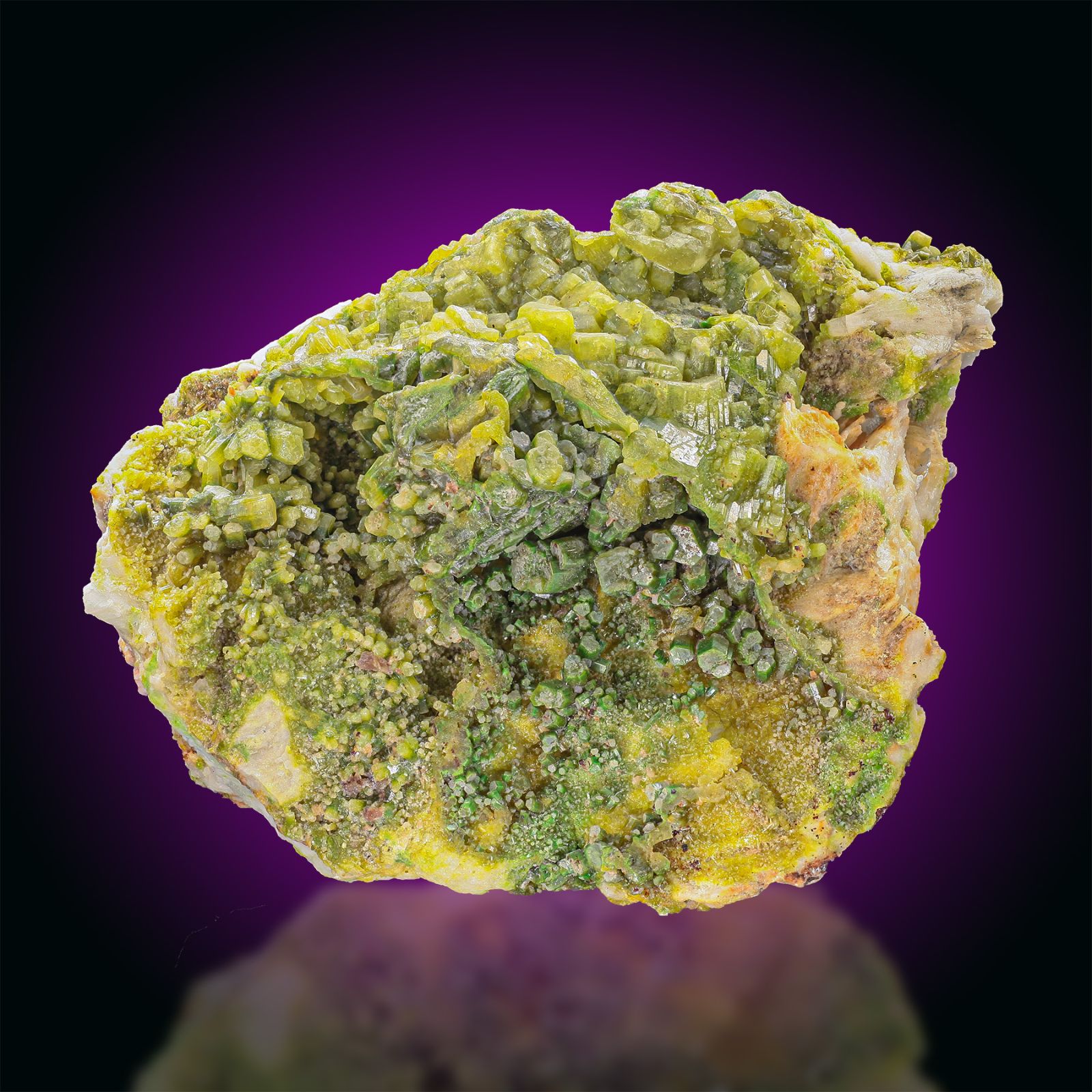 Wendel-Minerals | Item: 5664 - Pyromorphite-Heilige Dreifaltigkeit Mine ...