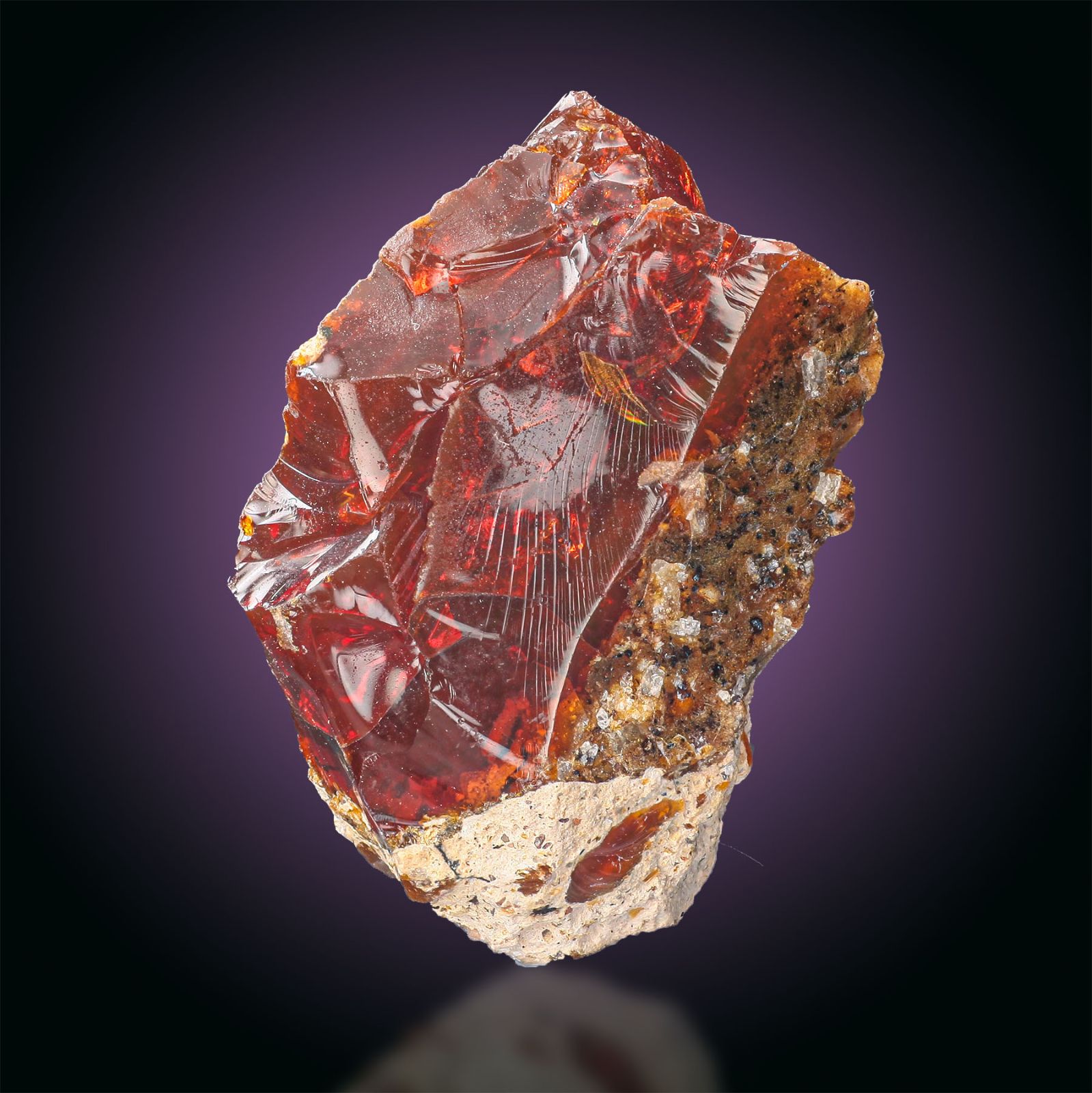 Wendel-Minerals | Item: 5962 - Fire Opal-Carbonera Mine | La Trinidad ...