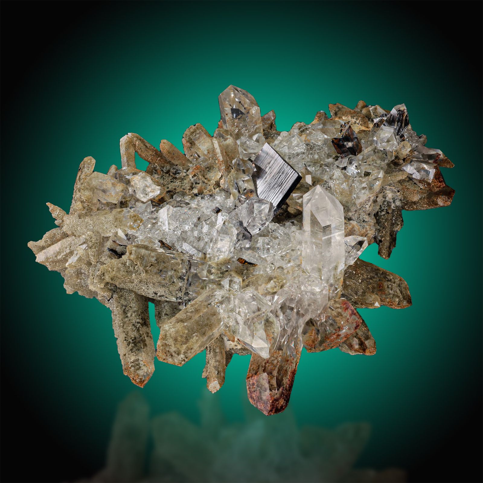 Wendel-Minerals | Item: 6243 - Brookite-Zard Mt. | Ras Koh Mts ...