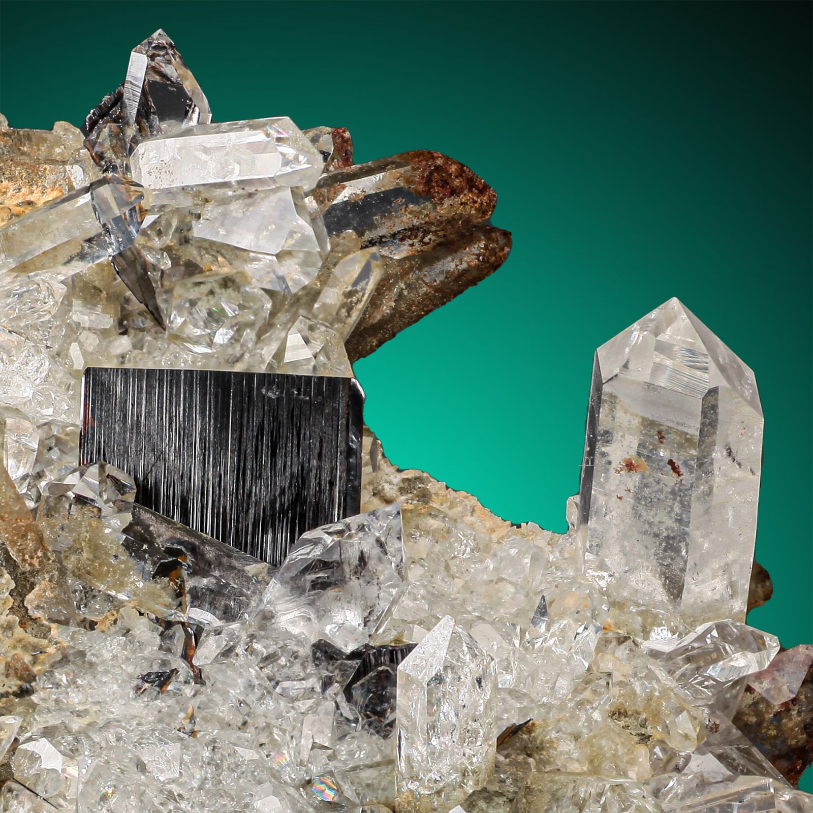 Wendel-Minerals | Item: 6243 - Brookite-Zard Mt. | Ras Koh Mts ...