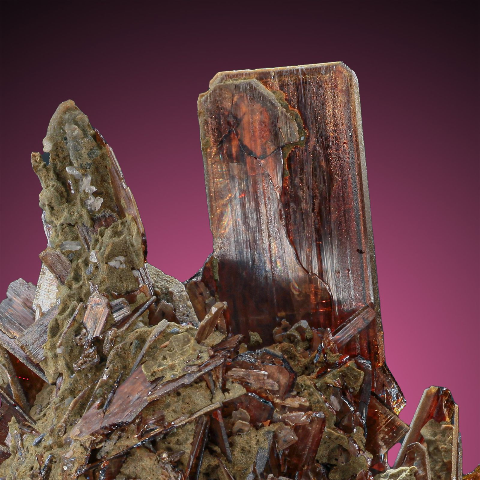Wendel-Minerals | Item: 6245 - Brookite-Zard Mt. | Ras Koh Mts ...