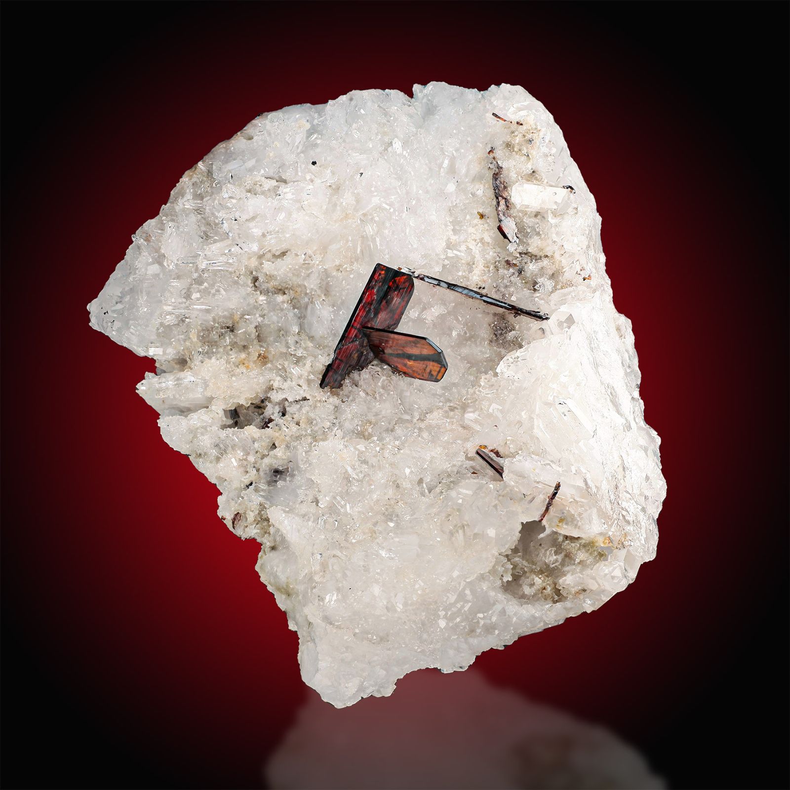 Wendel-Minerals | Item: 6247 - Brookite-Zard Mt. | Ras Koh Mts ...