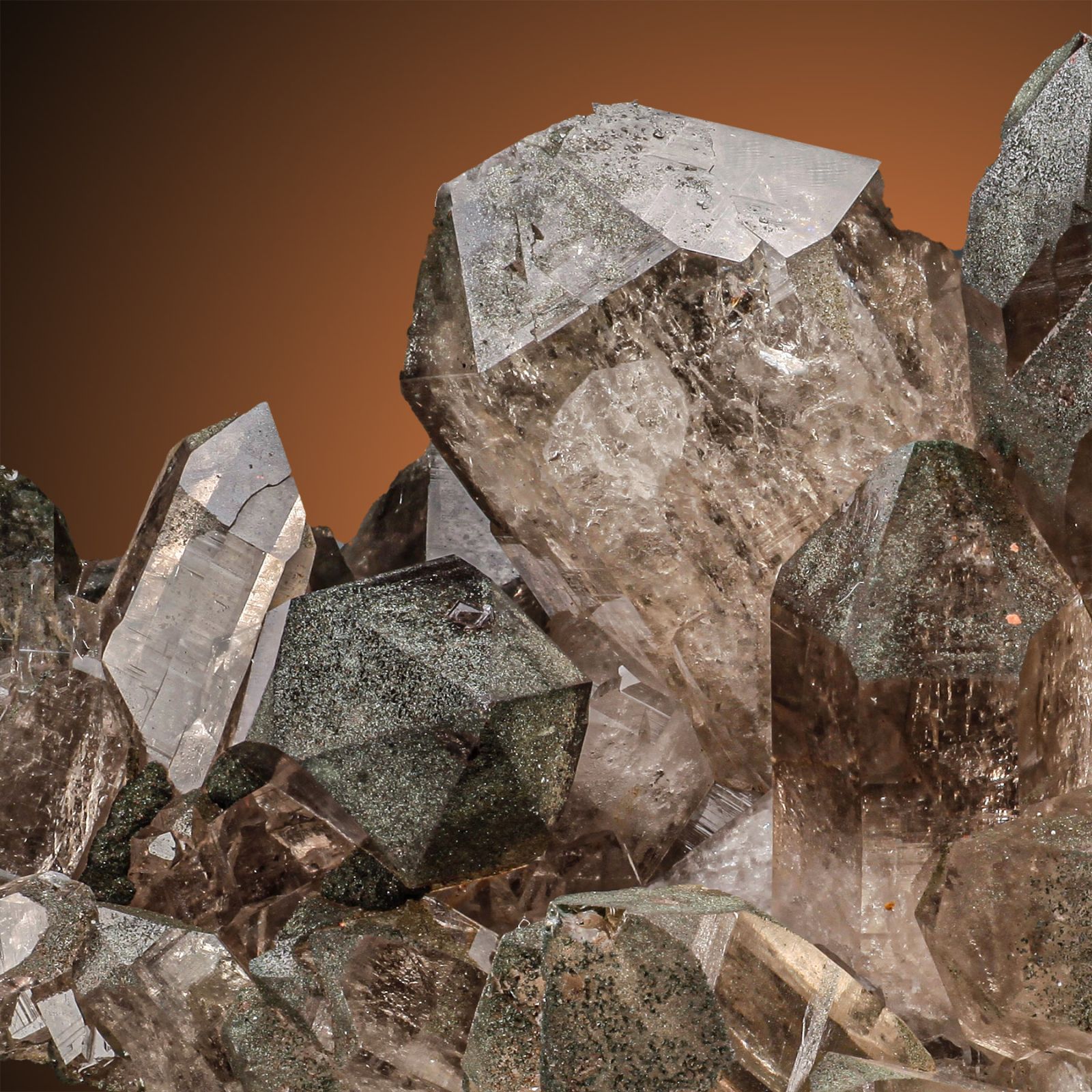 Wendel-Minerals | Item: 6877 - Smoky Quartz-Maderanertal | Uri Canton | Switzerland